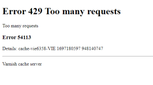 HTTP 429 Error: Too Many Requests Explained & Fixed